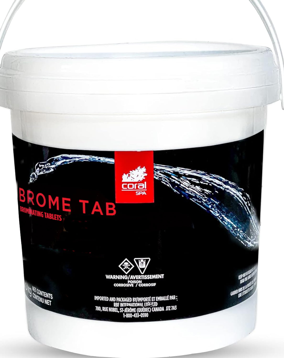 Brome TAB 1.8 kg - RBF– Barracuda Piscines-Spas-Béton